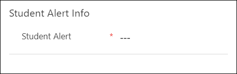 Creating a Student Alert Record From a Case