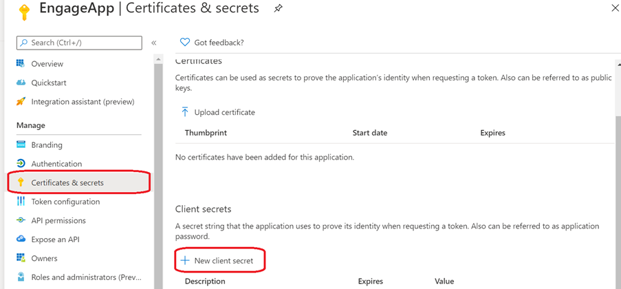 Configurations to Send Emails From the Portal