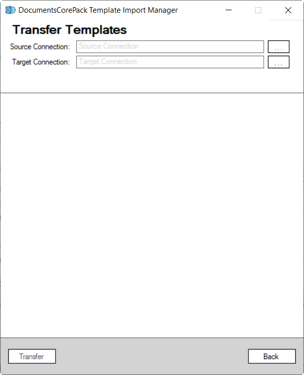 Importing and Exporting MSCRM DCP Templates