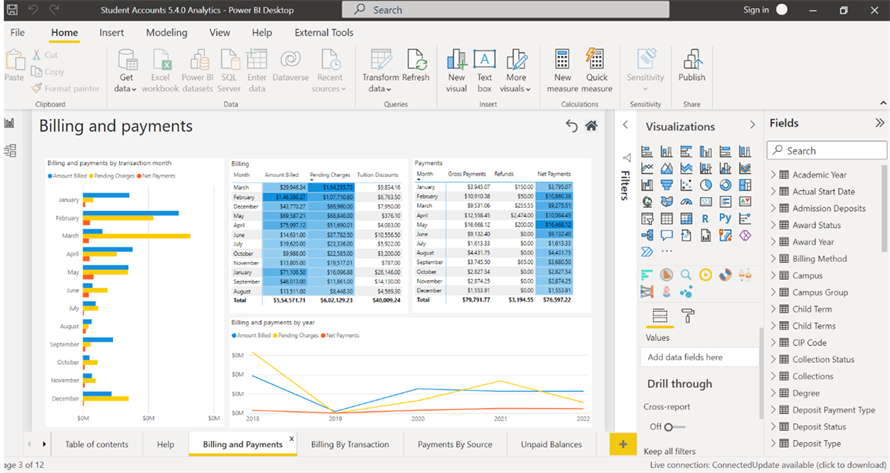 Publish Report Definitions