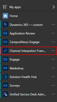 Configure a Channel Provider